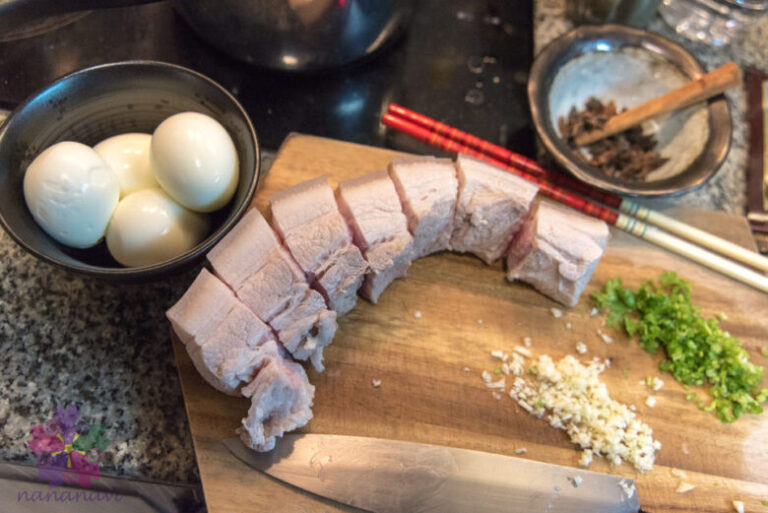 【タイ料理】タイの角煮ムー･カイ･パロー/ Muu khai palooの作り方（หมูไข่พะโล้）